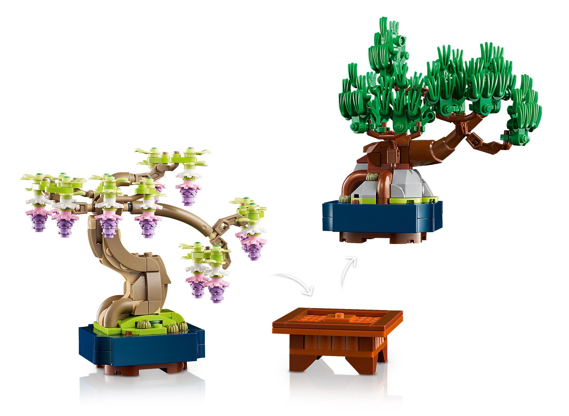 LEGO Botanicals Hibiscus and Mini Bonsai Trees unveiled! | Brickset